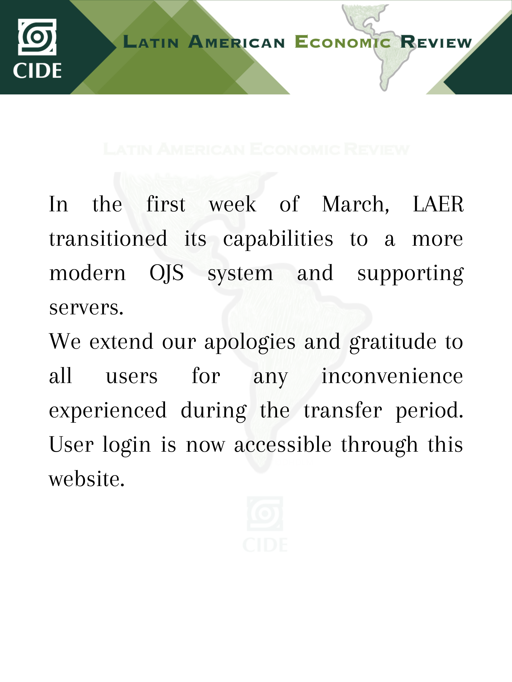 Latin American Economic Review